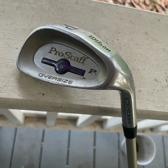 Wilson | Other | Wilson Prostaff Womens Oversize Club Silver And Purple ...